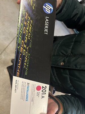 HP CF403A 201A Magenta Cartridge For M252 MFP M277 Genuine OEM Open Box ...