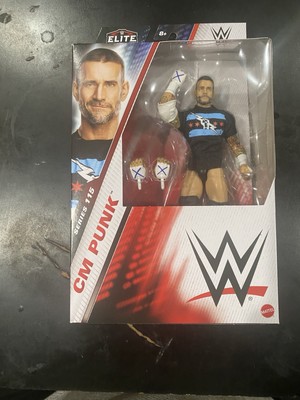 CM Punk - WWE Elite 115 Mattel Toy Wrestling Action Figure | eBay