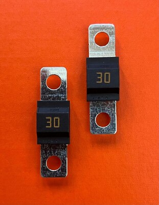 Littelfuse MIDI Bolt-Down Fuse 30A 498 Series 32V - Pack of 2 | eBay