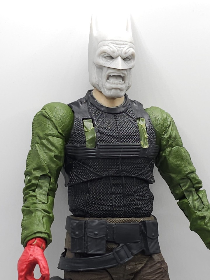 3d Print VAMPIRE Bat Vigilante HEAD 1:10 7" DIAMOND SELECT DC MULTIVERSE | eBay