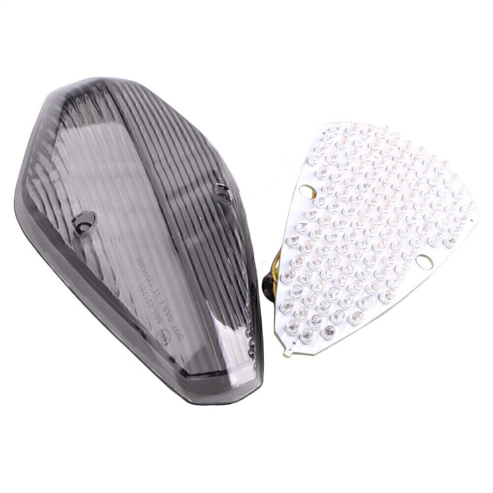 LED Tail Light Brake Turn Signal Lamp Smoke Fit 1800T/ VTX 1300/1800 ...