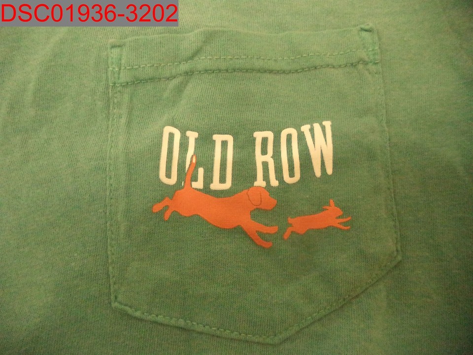 NWOT - Stain, Old Row Men's Green Beagle Pocket Tee, Size M | eBay