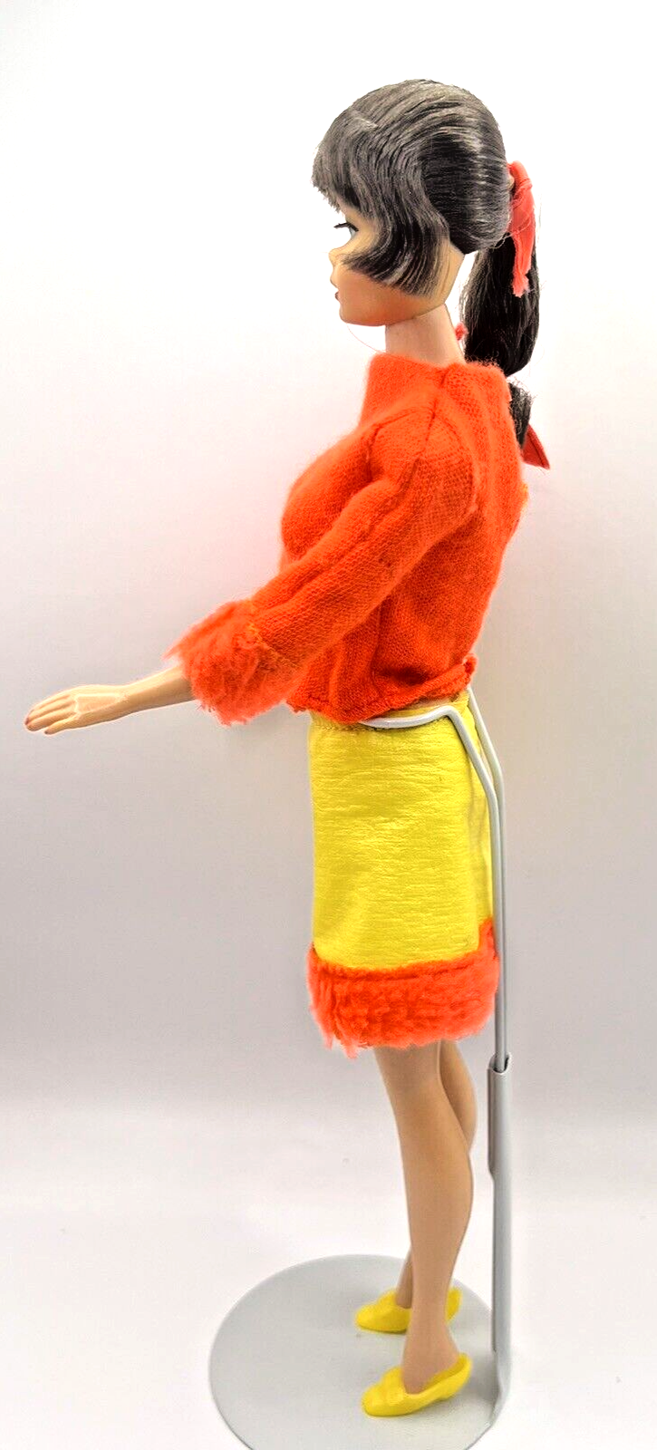 Vtg Mod Talking Barbie Doll Head On S/L Barbie/Midge Body In Hooray For ...