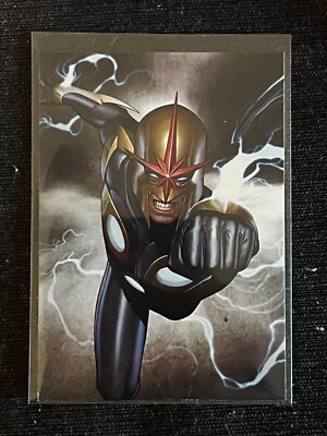 COLLECTOR CARD PANINI MARVEL ANNIVERSARY NOVA # C1 DISNEY MINT | eBay