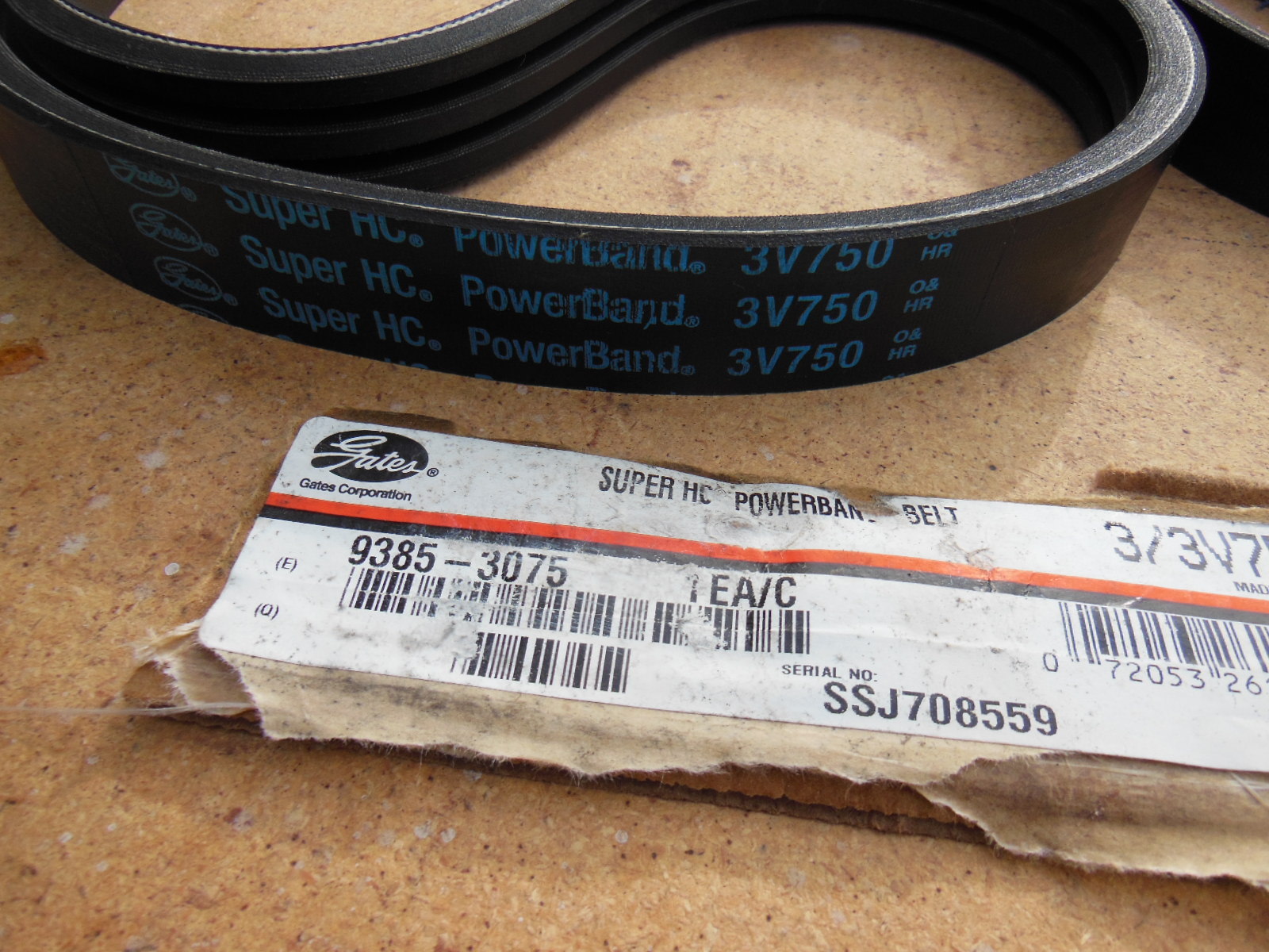 3/3V750 Super HC POWERBAND Drive Belt - by Gates - for sale online | eBay