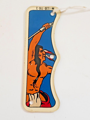 ORIGINAL 1975 BALLY BOW AND ARROW PINBALL MACHINE PLAYFIELD PLASTIC M ...