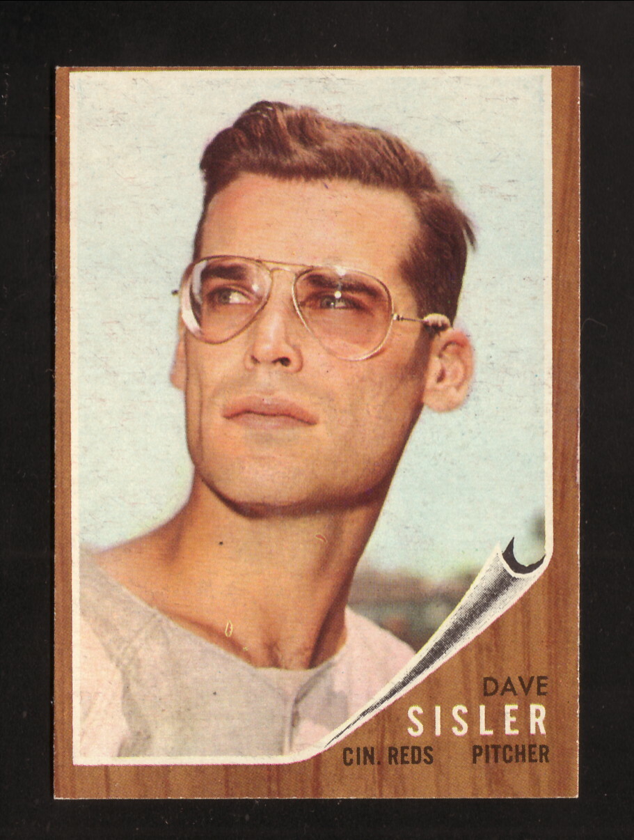 Dave Sisler--Cincinnati Reds--1962 Topps Baseball Card | eBay