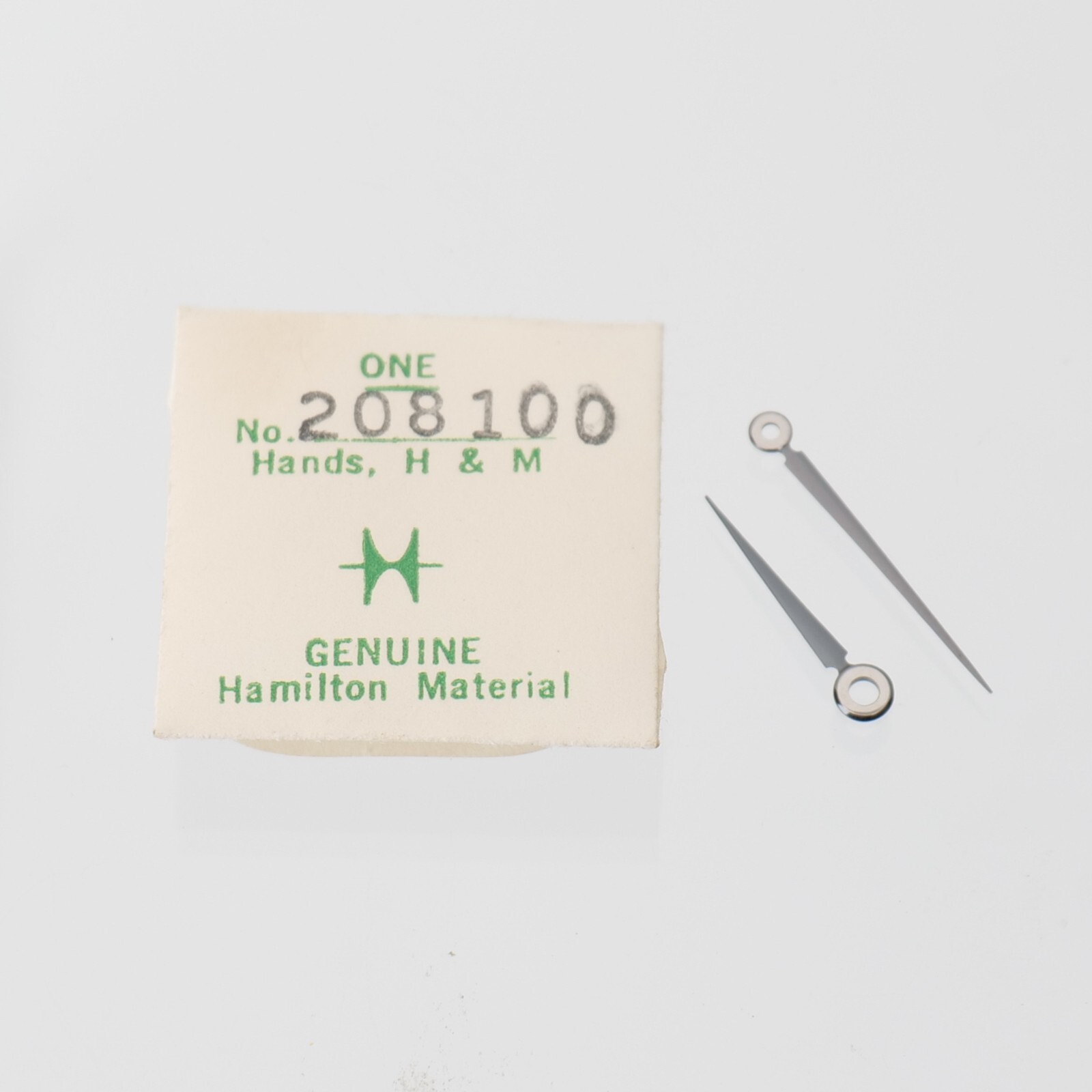 Hamilton Watch Hands No. 208100 Original Pair Hour Minute Watchmaker ...
