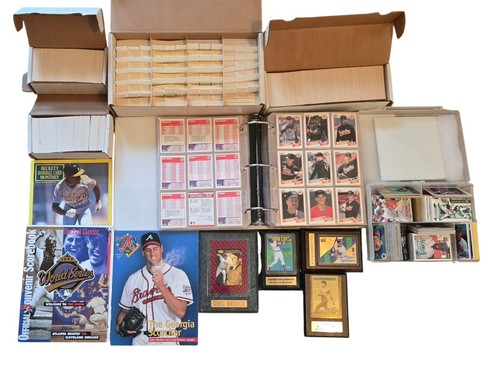 Huge Baseball Card Collection Storage Unit 90's Baseball Cards Lot 2000 ...