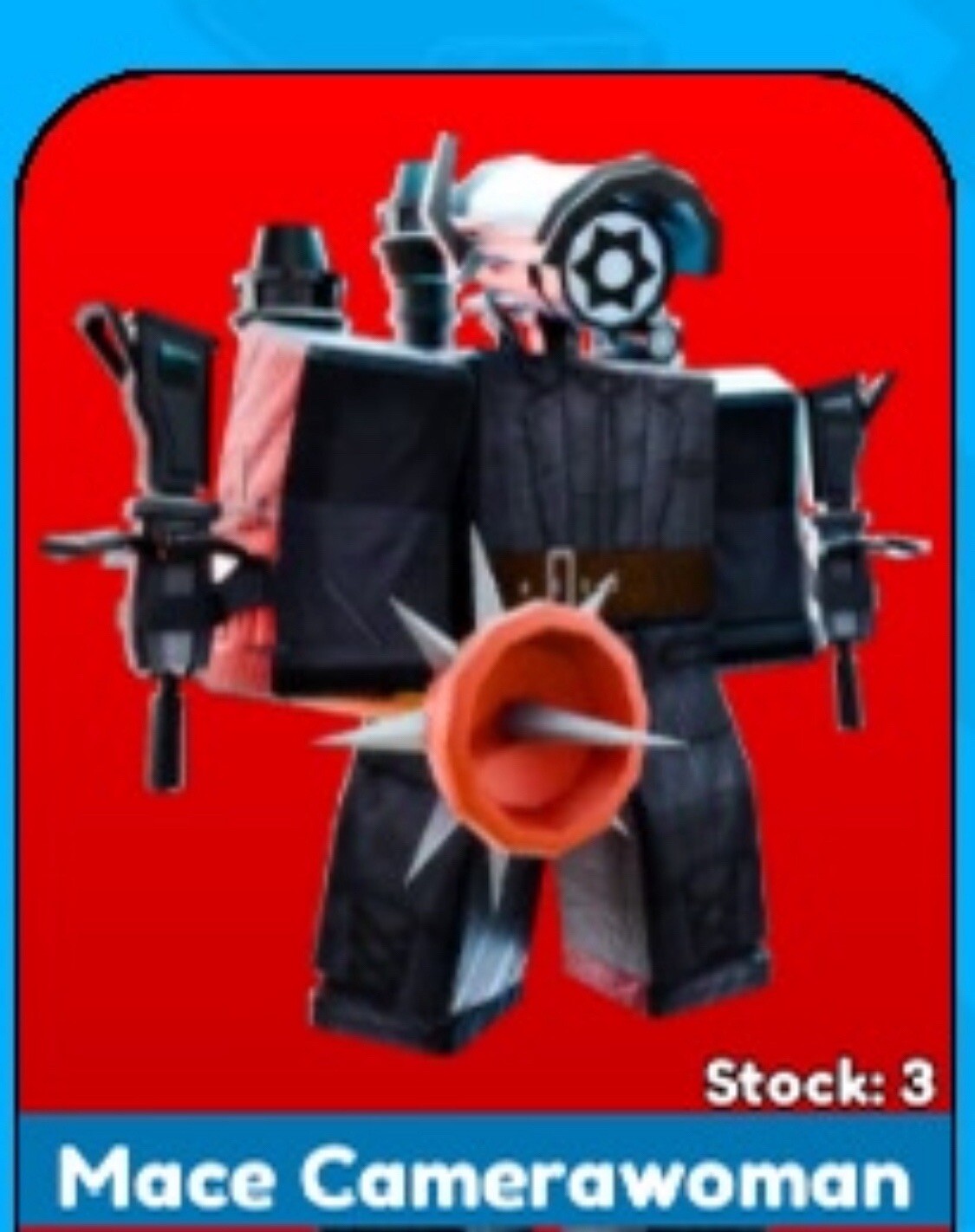 BRAND NEW Mace Camera Woman Camerawoman Toilet Tower Defense TTD IN ...