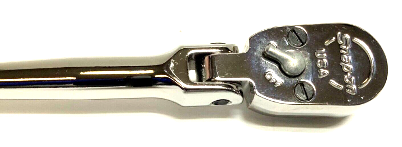 New Snap-on™ 1/4" drive 13" Extra Long Flex Head Hard Handle Ratchet ...