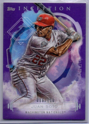 2019 Topps Inception /150, JUAN SOTO, New York Mets | eBay