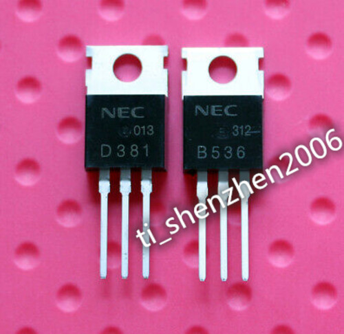 2pairs 2SB536/2SD381 B536/D381 TO-220 Integrated Circuit IC | eBay