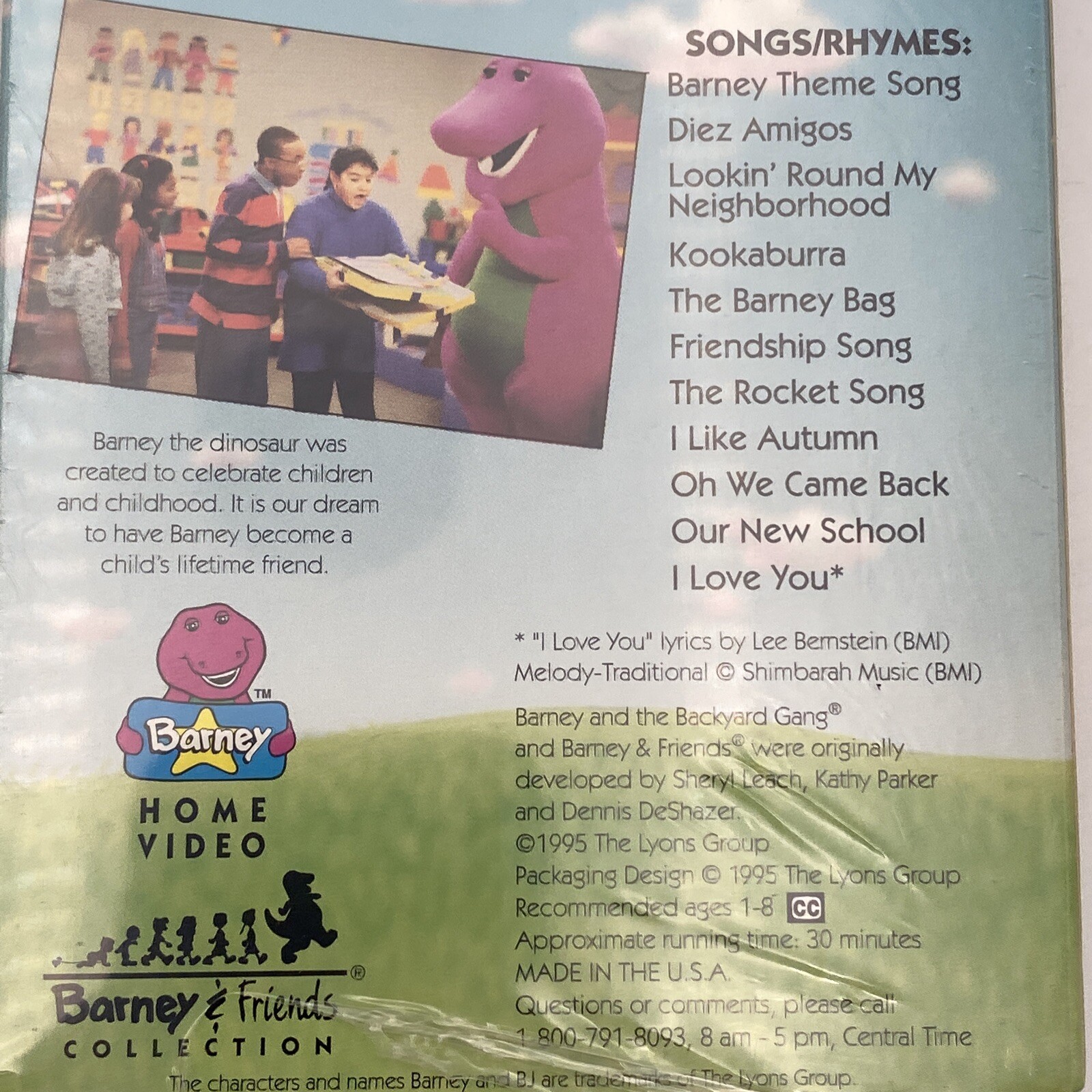 Barney - Barneys Making New Friends (VHS, 1995) for sale online | eBay