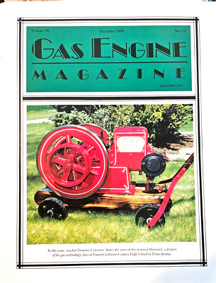 GAS ENGINE Magazine December 1999 Restored Maynard of gas technology | eBay