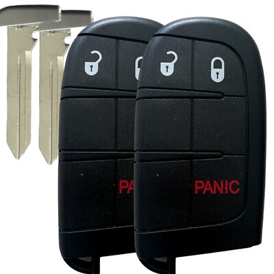 2 For 2014 2015 2016 2017 2018 Dodge Durango Keyless Smart Remote Car ...