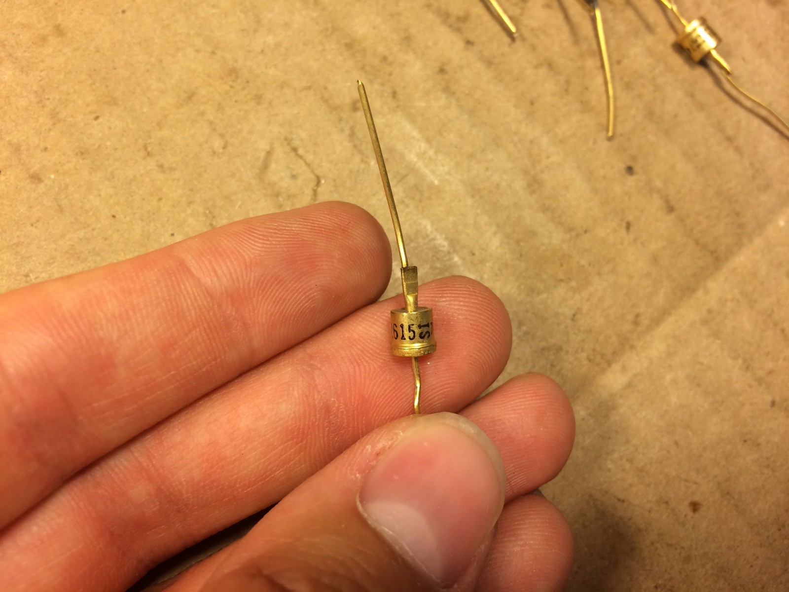 NOS Vintage 1N2615 Gold Bonded Germanium Diode 1957 (Qty Avail) | eBay