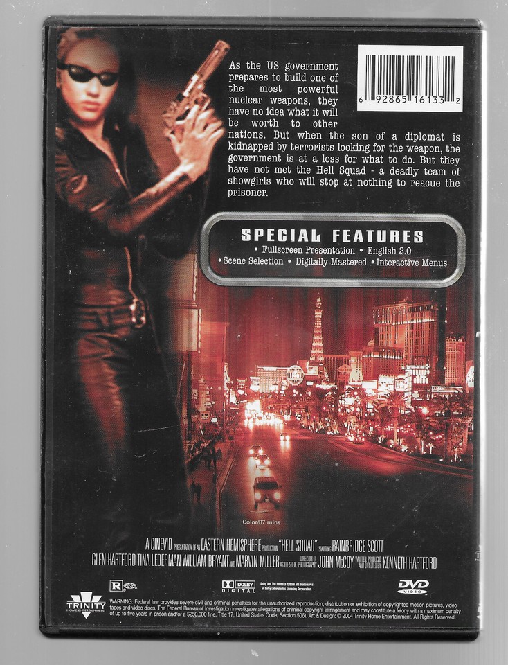 HELL SQUAD. 2004 STARRING: BAINBRIDGE SCOTT & TINA LEDERMAN | eBay
