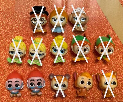 Peter Pan Disney Doorables, Series 1-2 (You Pick) Actual Items Pictured ...