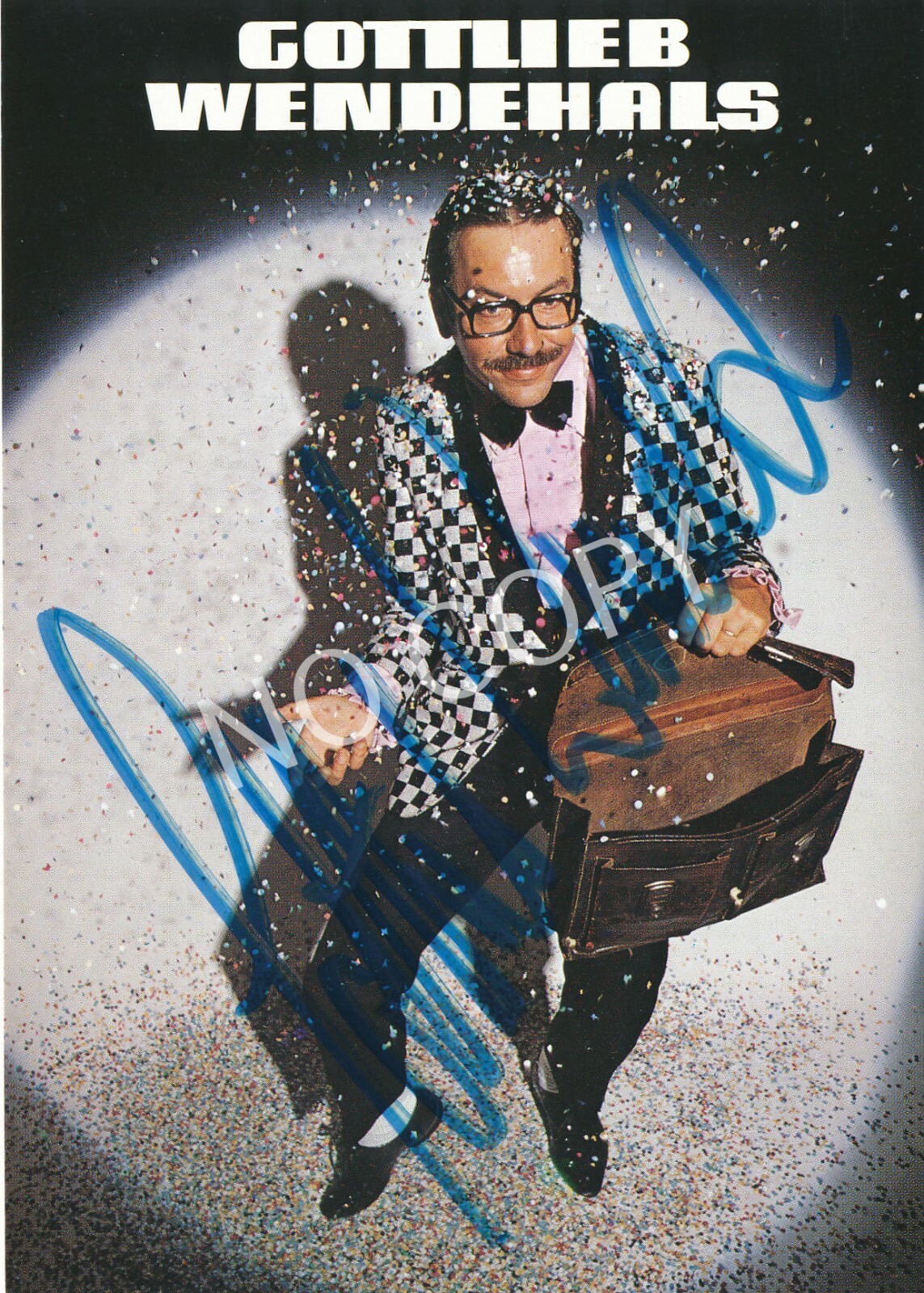 100% Original Autograph Map Autographed Gottlieb Wendehals | eBay