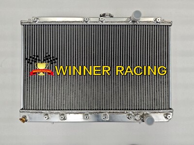 56MM ALUMINUM RADIATOR Fit MITSUBISHI GALANT VR4 E38A/E39A;DODGE 2000 ...