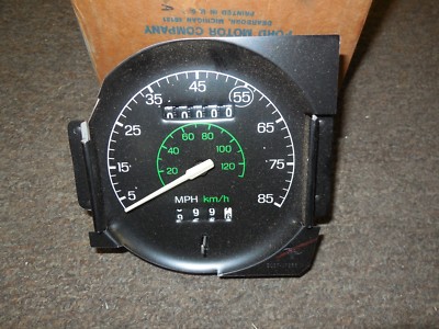 NOS 1980 1981 FORD MUSTANG 85MPH SPEEDOMETER ASY | eBay
