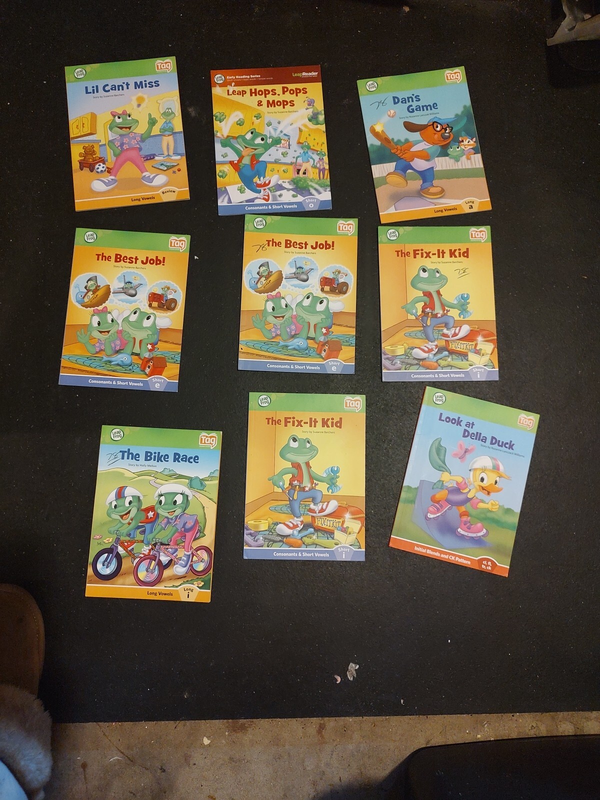 Lot of 9 LeapFrog LeapReader Tag Interactive BOOKS ONLY, | eBay