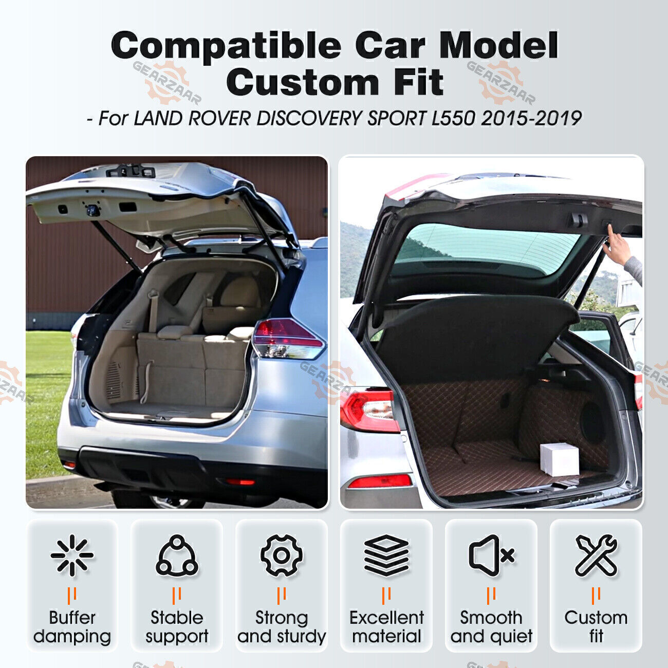 ELECTRIC TAILGATE STRUT FOR LAND ROVER DISCOVERY SPORT LR075420 (2015 ...