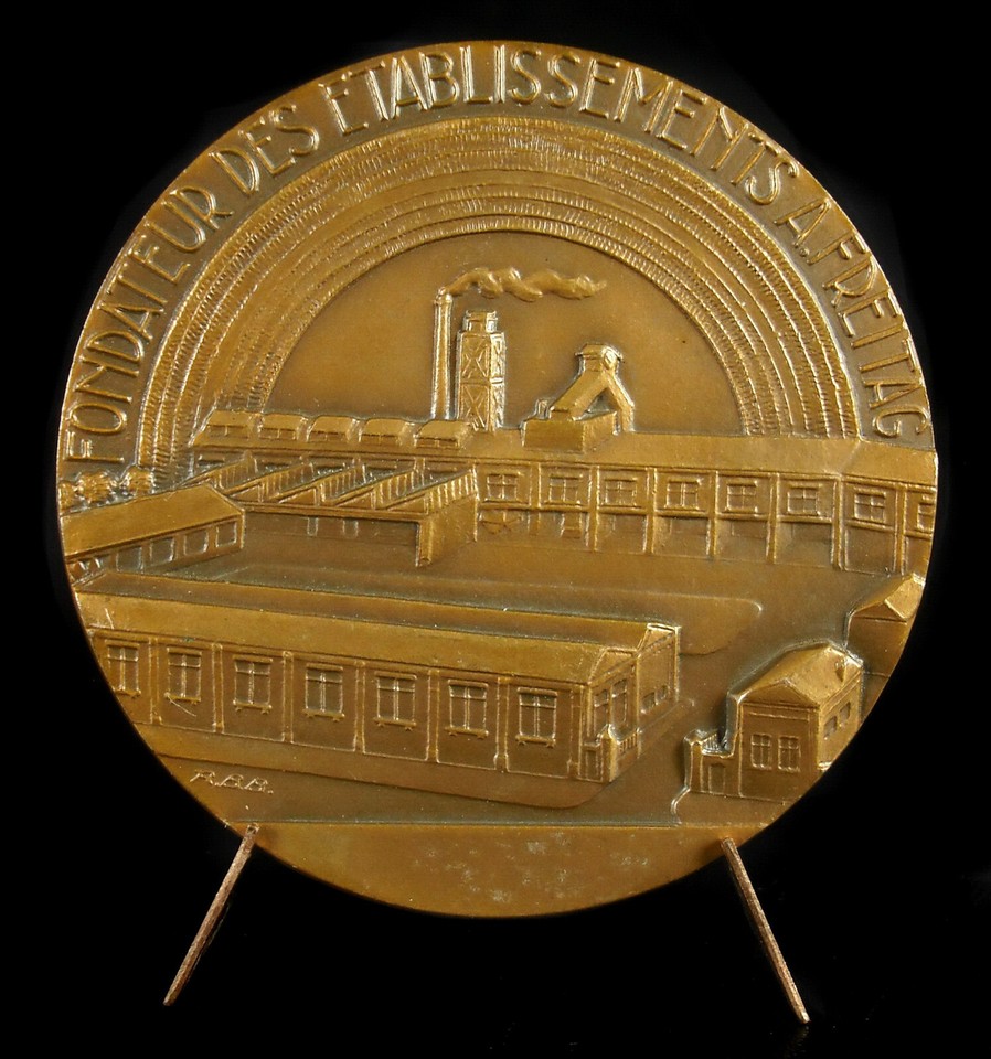 Medal Alfred Freitag 1949 R B Baron Establishment Factories Medal ...