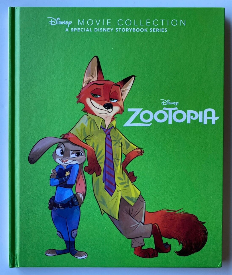 Zootopia Moana Tangled Disney Movie Collection Large Storybooks ...