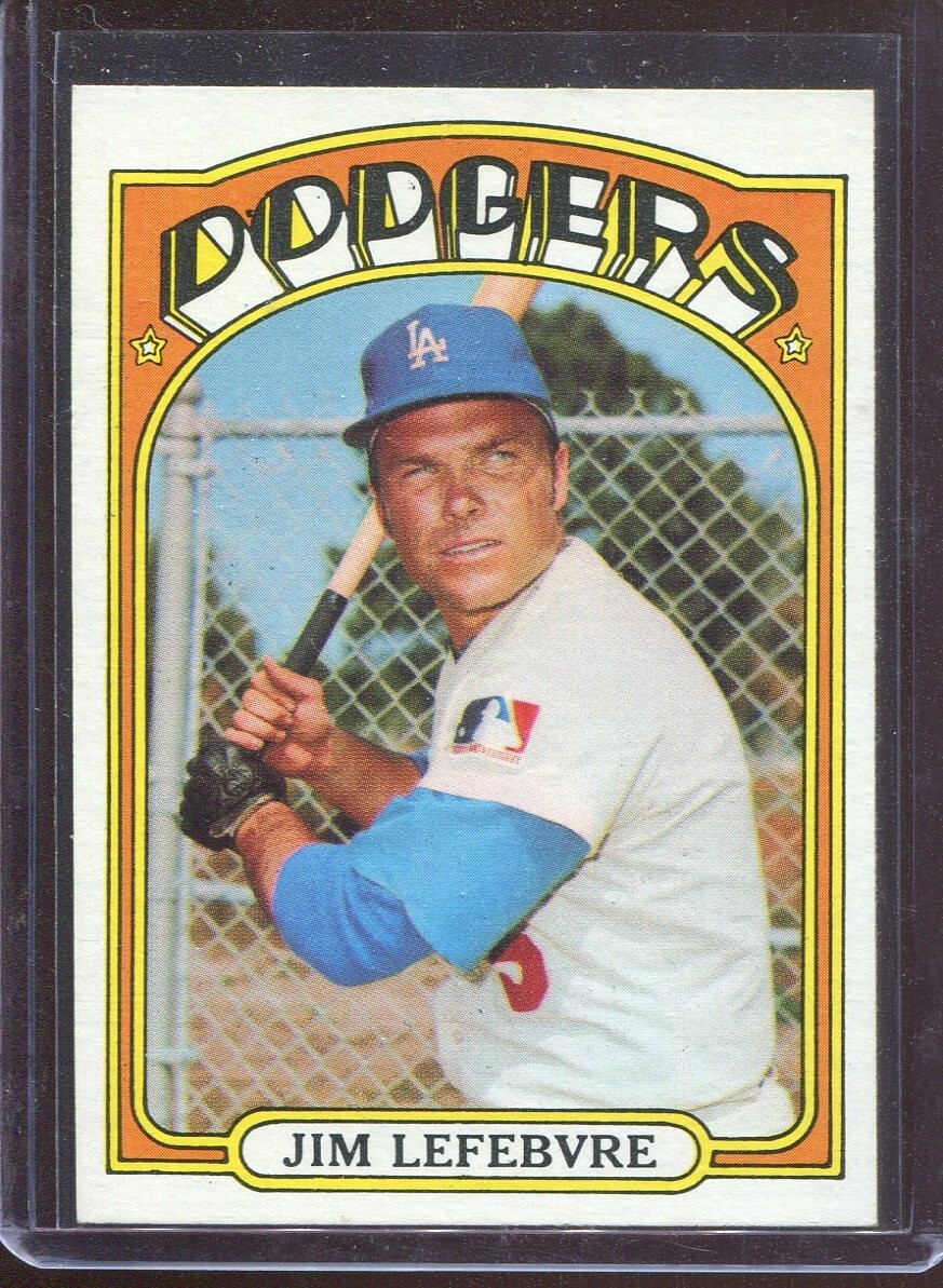 1972 Topps Baseball # 369 Jim Lefebvre (NM) Near Mint | eBay