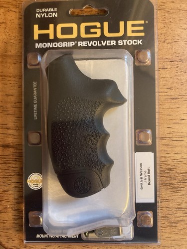 HOGUE Monogrip Revolver Grip Smith & Wesson J Frame Round Butt 60100 | eBay