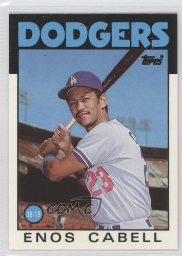 1986 Topps Collector's Edition (Tiffany) Enos Cabell #197 | eBay