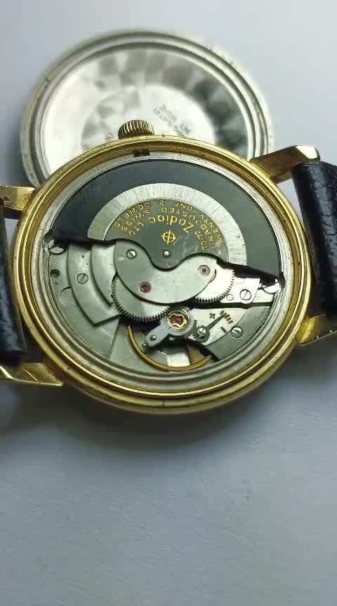 Vintage Zodiac Glorious 723-917 Automatic Cal. 70-72 Gold Plated ...