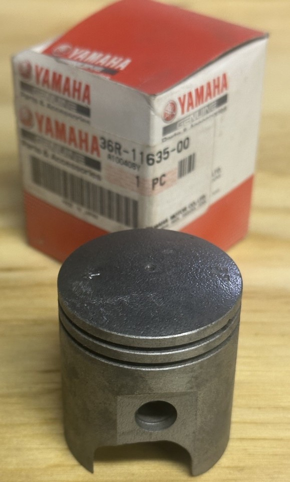 NOS 1986 YAMAHA 4 ZINGER (YF60S) Piston 1ST O/S 0.25 36R-11635-00-00 | eBay