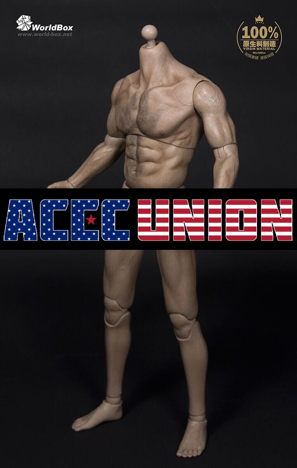 1/6 Muscular Male Figure Body Strong Durable WORLDBOX AT012 For 12 ...