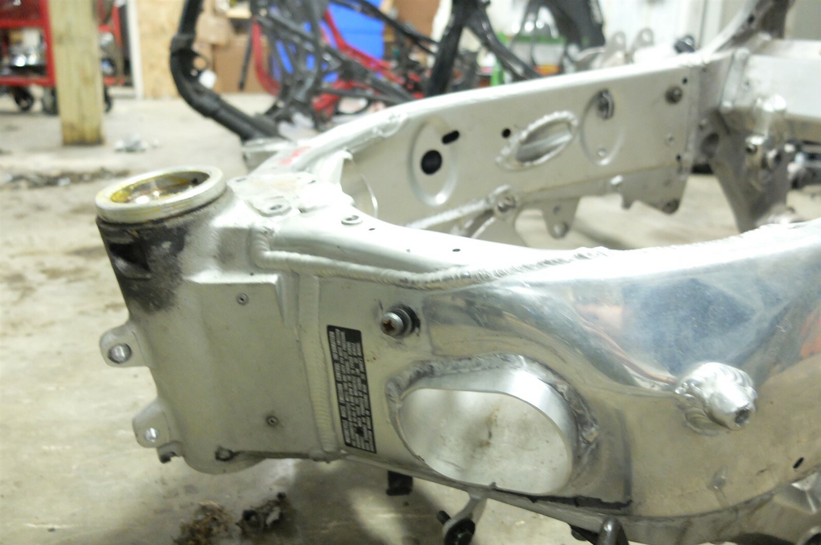 98 Suzuki GSXR GSX R 750 GSXR750 frame chassis | eBay