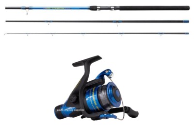 Shakespeare Firebird Float / Match 10 ft Fishing Rod + Firebird Reel ...