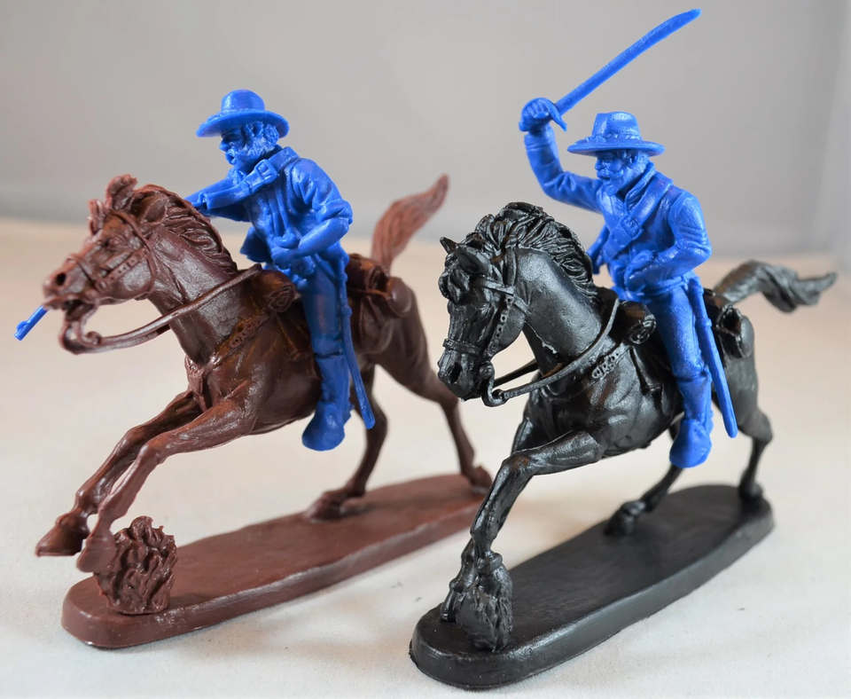 TSSD US Cavalry with Horses Set #10 Medium Blue | eBay