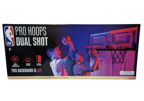 NBA Mini Hoop Dual Shot Pro Hoops W Kit Backboard Over The Door ...