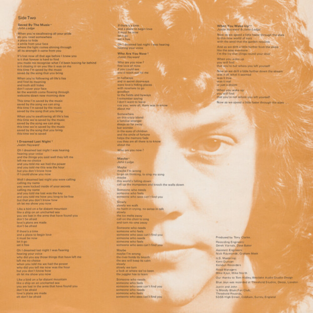 Justin Hayward, John Lodge - Blue Jays - Threshold (5) - THS 14 - LP, Album, Wad | eBay