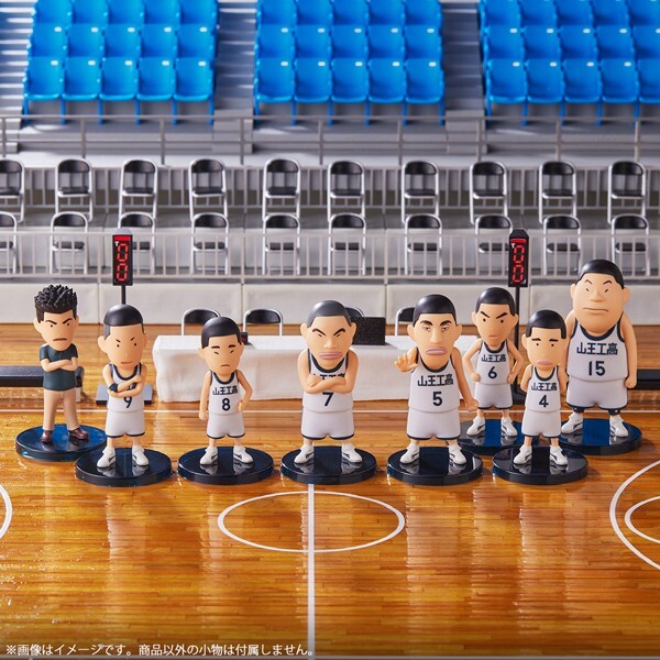 The First Slam Dunk Figure Collection Sannoh Team Complete Set Bandai ...