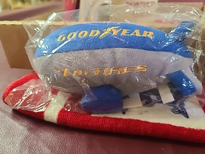 Goodyear 6" Plush Bean Bag Toy New Sealed Bag W/ Tag | eBay