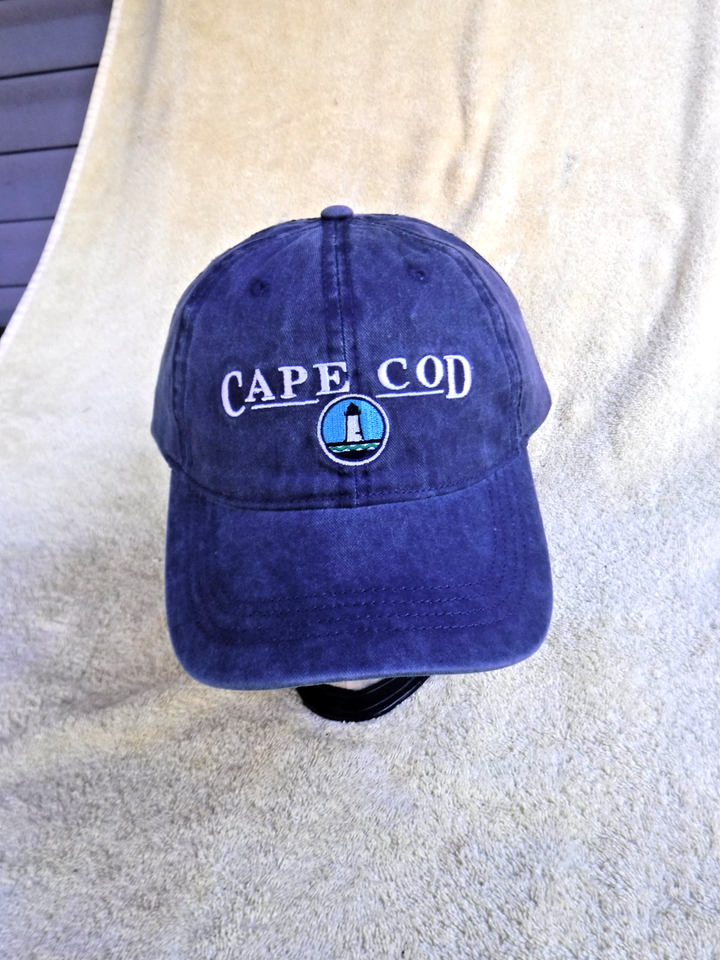 NEW W/ TAG! EMBRIODERED CAPE COD (MASSACHUSETTS) BLUE JEAN LOOK UNISEX ...
