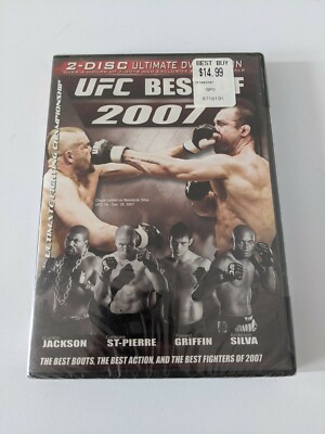 UFC - The Best of 2007 (DVD, 2008, 2-Disc Set, Ultimate Edition) NEW ...