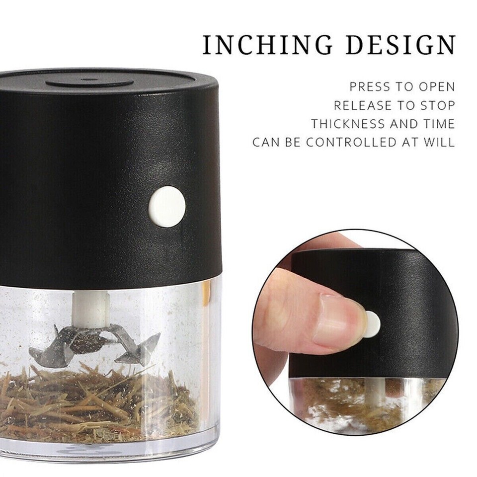 Electric Auto Grinder for Herb & Garlic Grinding Rchargeable in USB ...