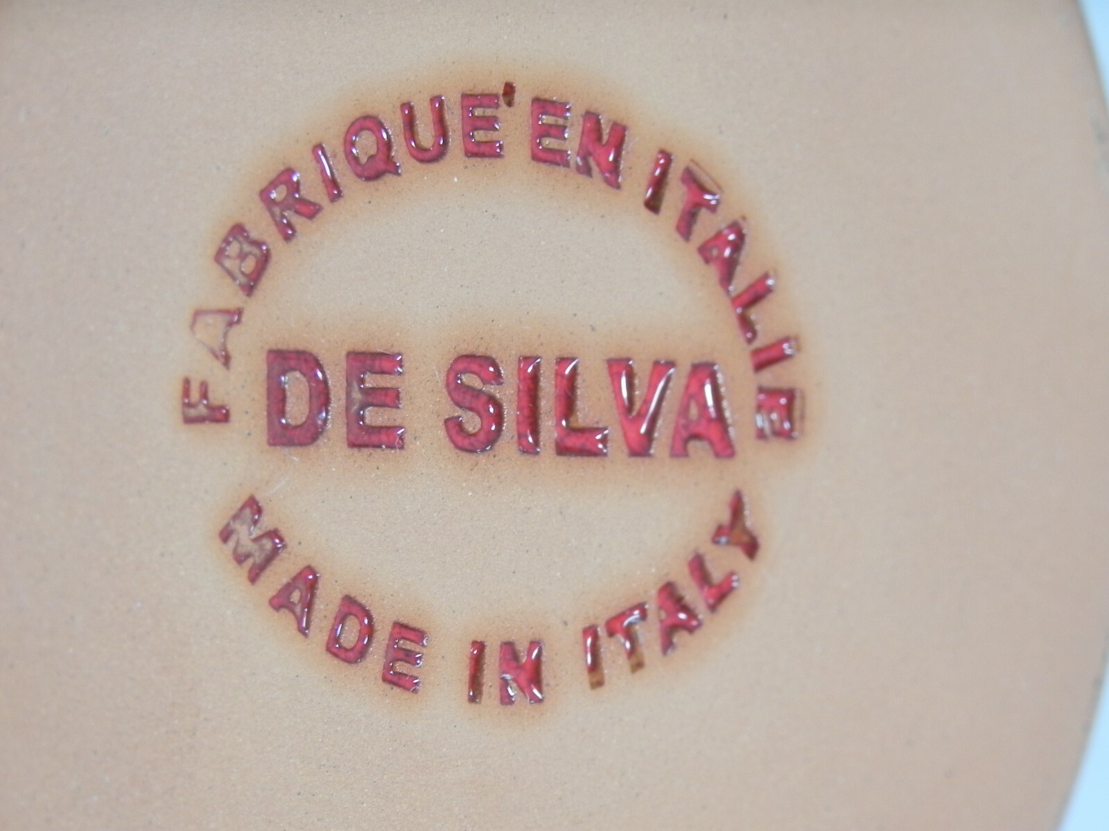 De Silva Made in Italy Terre D'umbria Terracotta Red Soup Bowl 6 in. 2 ...