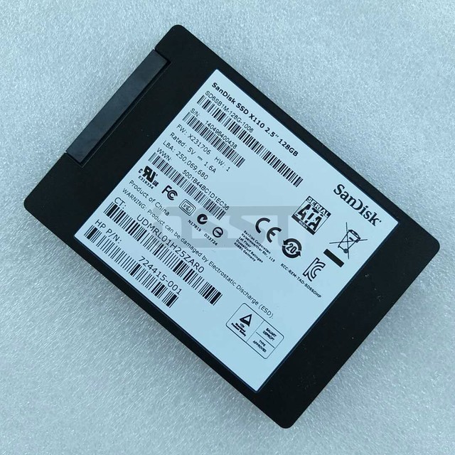 SanDisk 64gb SSD X110 2.5" SATA Enterprise Class Solid State Drive MLC ...