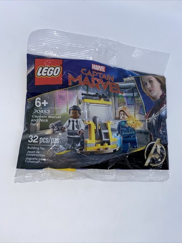 LEGO Super Heroes: Captain Marvel and Nick Fury (30453) for sale online ...
