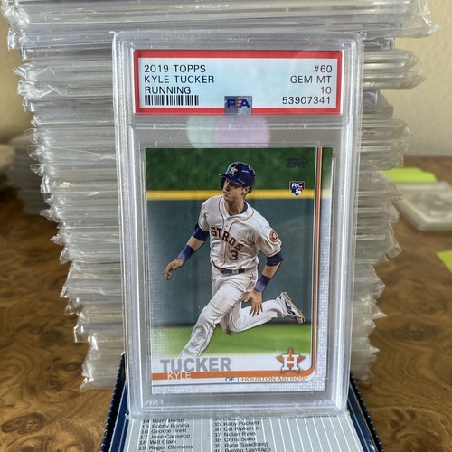 2019 Topps Kyle Tucker #60 Running RC Graded PSA Gem Mint 10! | eBay